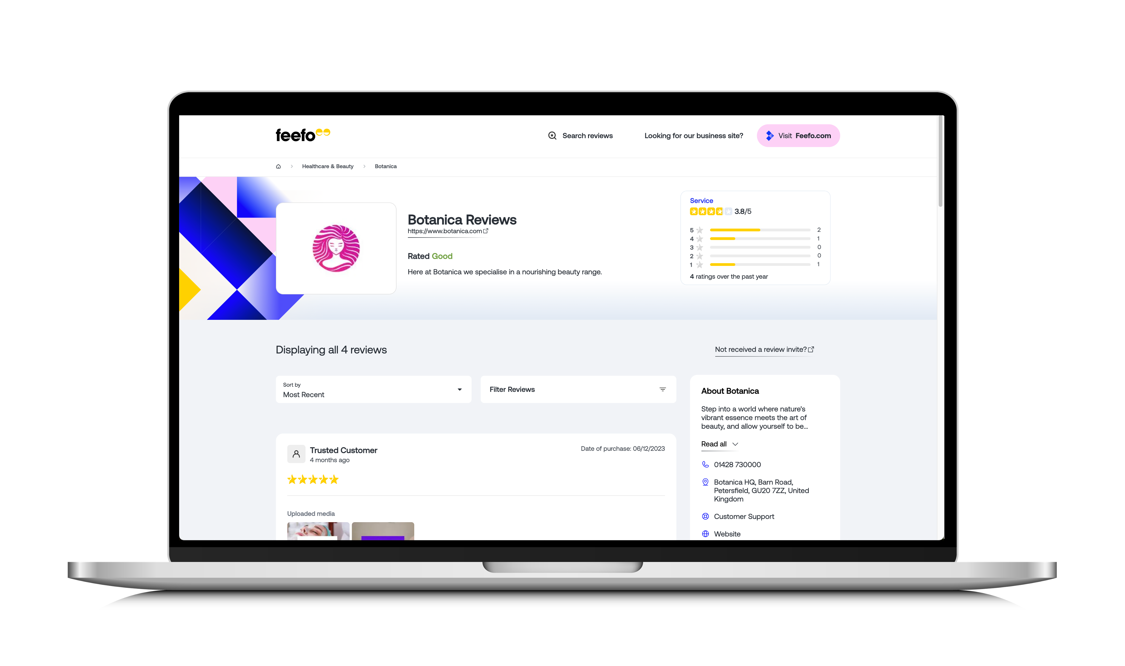 Client Pages | Platform Features | Feefo